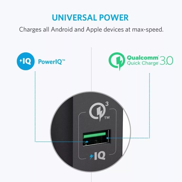 Anker Qualcomm Quick Charge 3.0 USB A Charger Prices In Pakistan