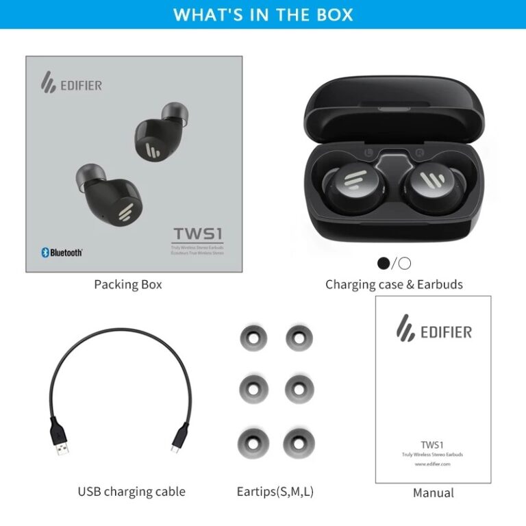 Edifier TWS1 Bluetooth Earbuds In Pakistan | Official Store | brandtech.pk